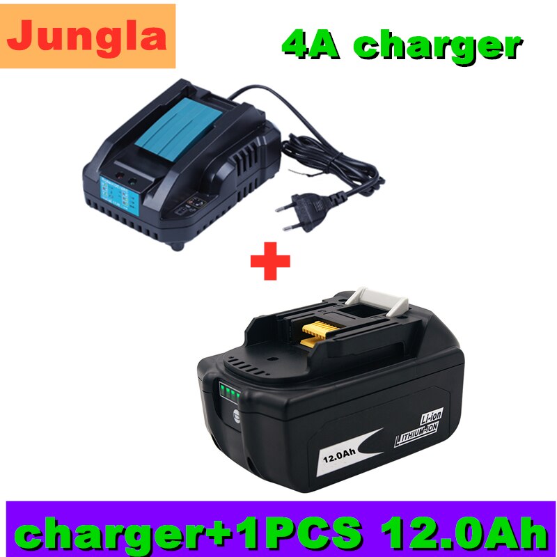BL1860 Rechargeable Battery 18 V 12000mAh Lithium ... – Grandado