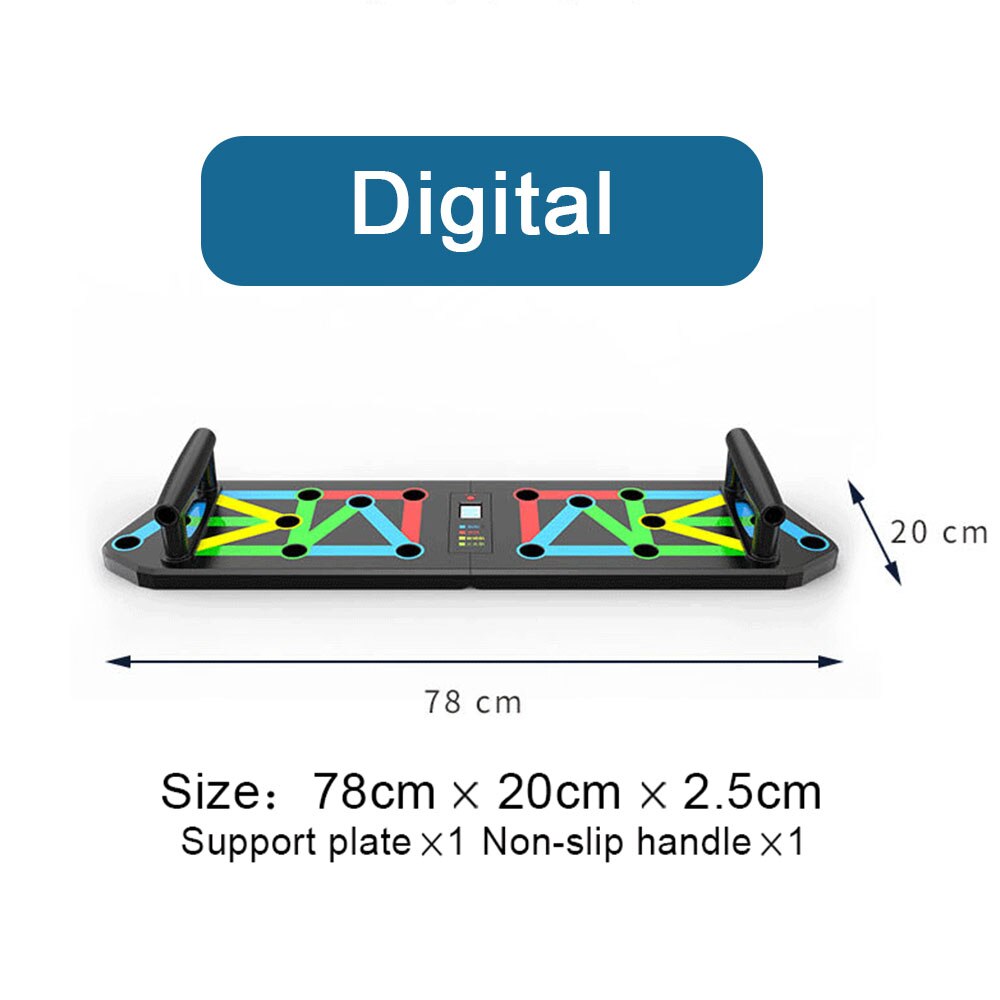 13 in 1 Foldable Push Up Board Folding Push Up Tra... – Grandado