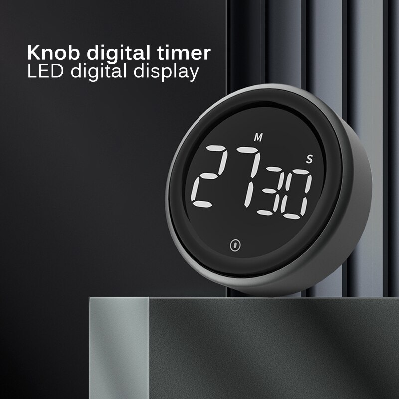 The LED Magnetic Kitchen Bedroom Large Screen Time... – Vicedeal