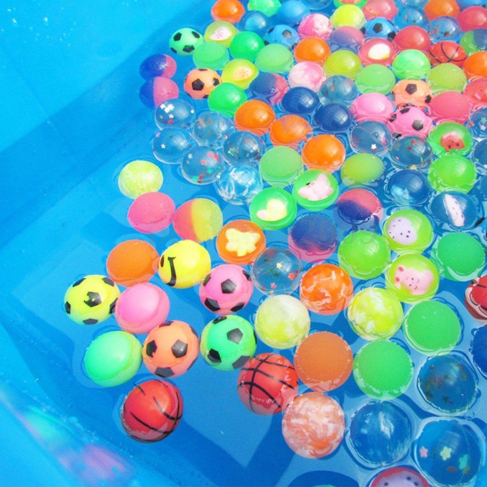 10pcs/lot balls mixed Bouncy Ball Solid floating b... – Grandado