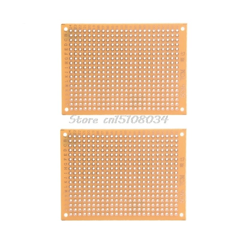 5 pièces 5*7CM simple face Prototype Circuit impri... – Grandado