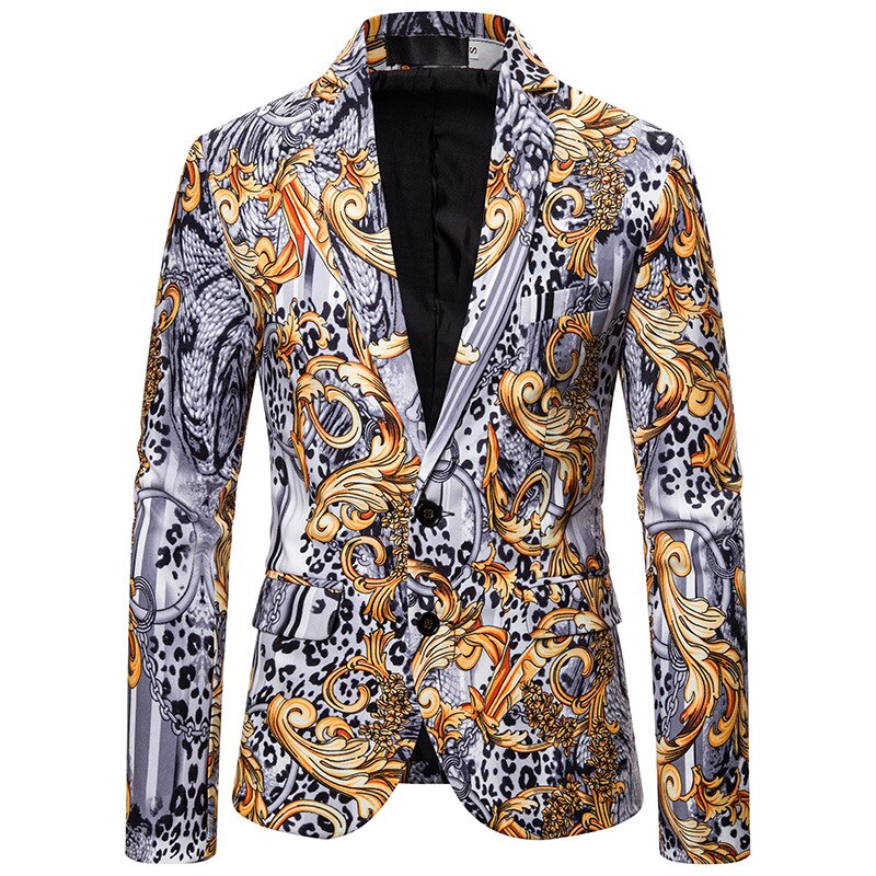 Männer Kleid Partei Anzug Jacke Kerb Revers Slim F... – Vicedeal