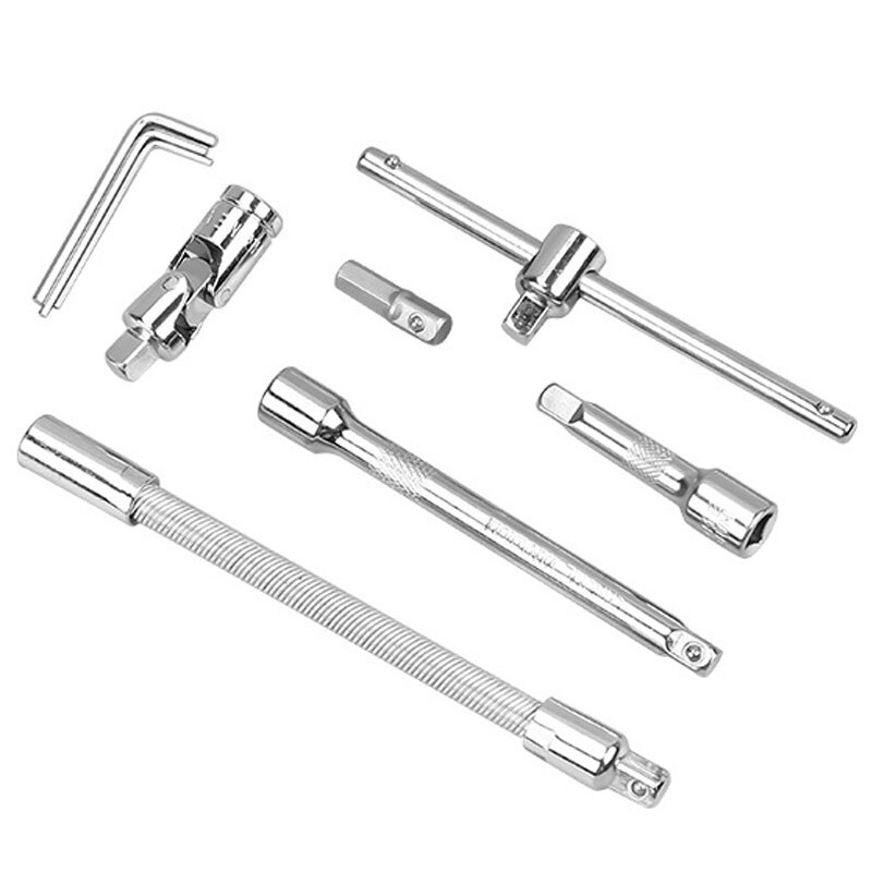 46pcs 1 4 Drive Ratchet Wrench Socket Set Cr Grandado