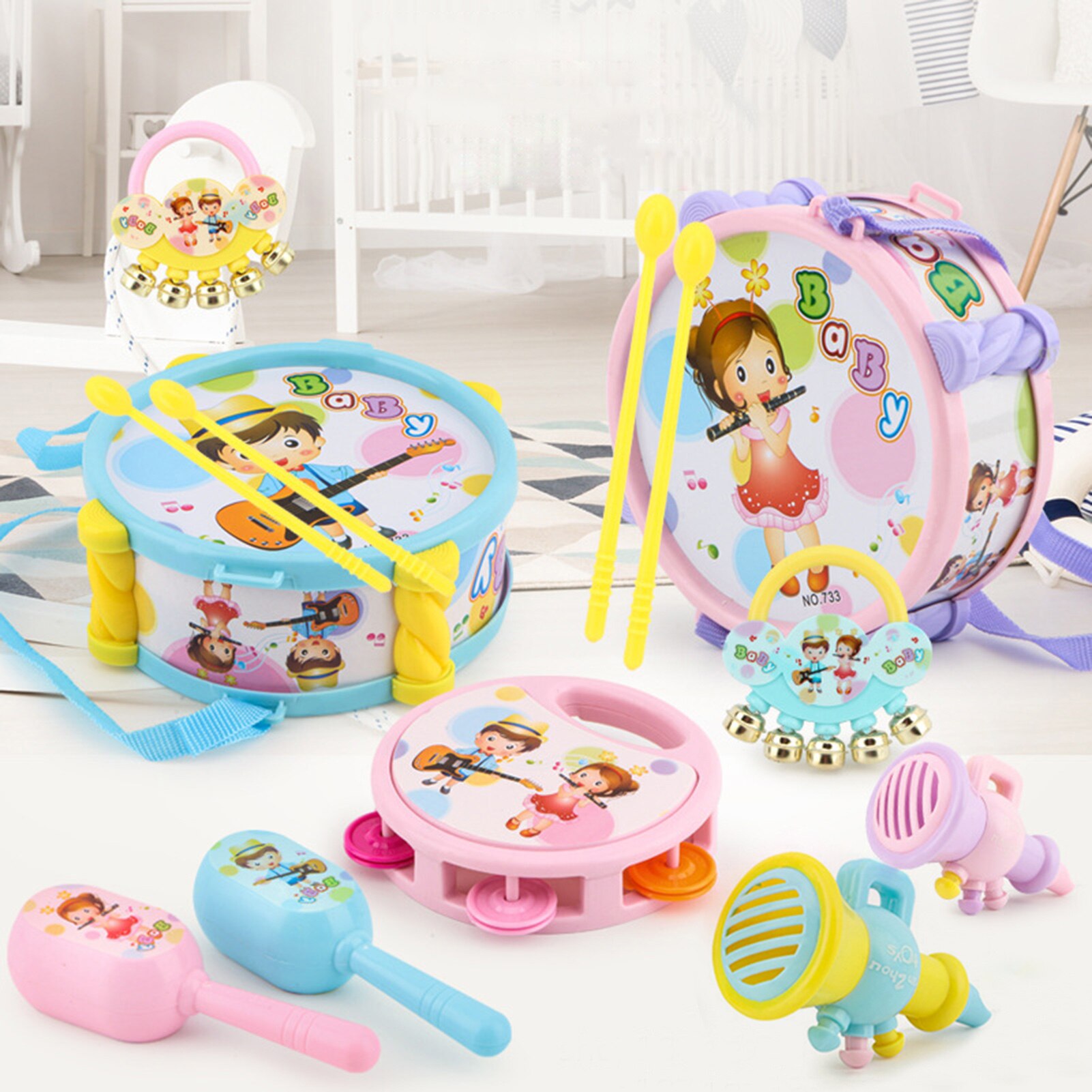 Toddler Percussion Instruments Preschool Musical T... – Vicedeal