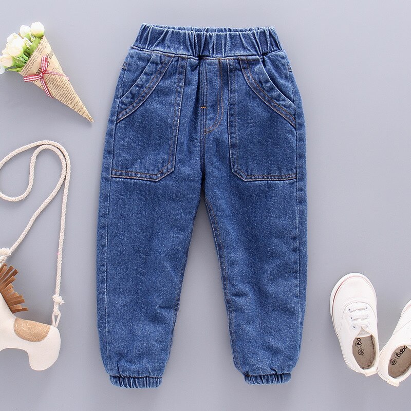 Meisjes Broek Winter Kids Jeans Toevallige Jongens... – Grandado