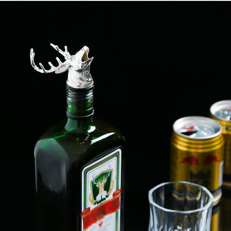 4pcs Deer Head Wine Pourer Bar Accessories for Whi... – Vicedeal