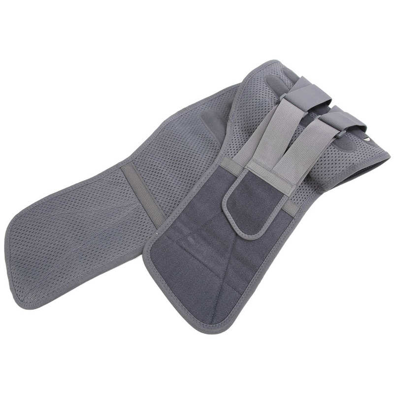 Back Brace Adjustable 5 Built In Plates L Lower Ba... – Grandado