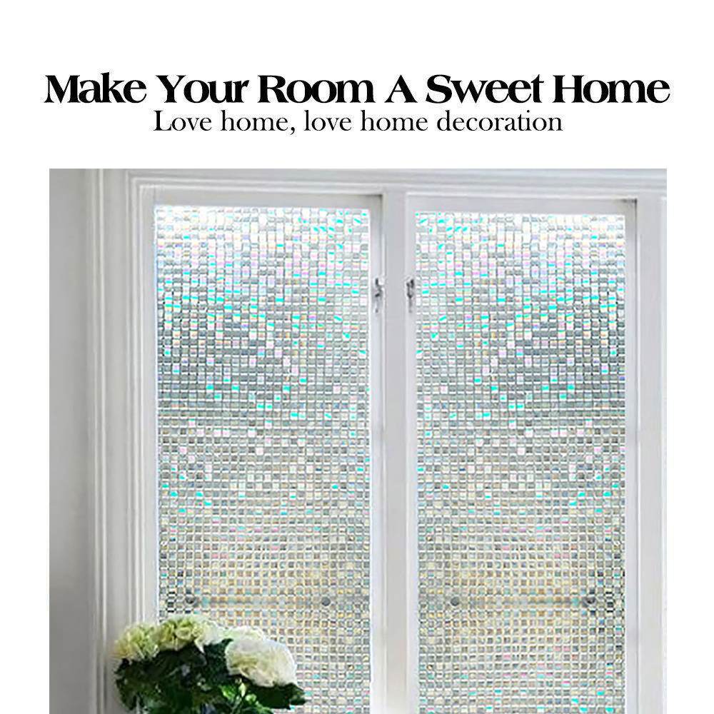 Glass Films Sticker Self-adhesive Rainbow Static D... – Grandado