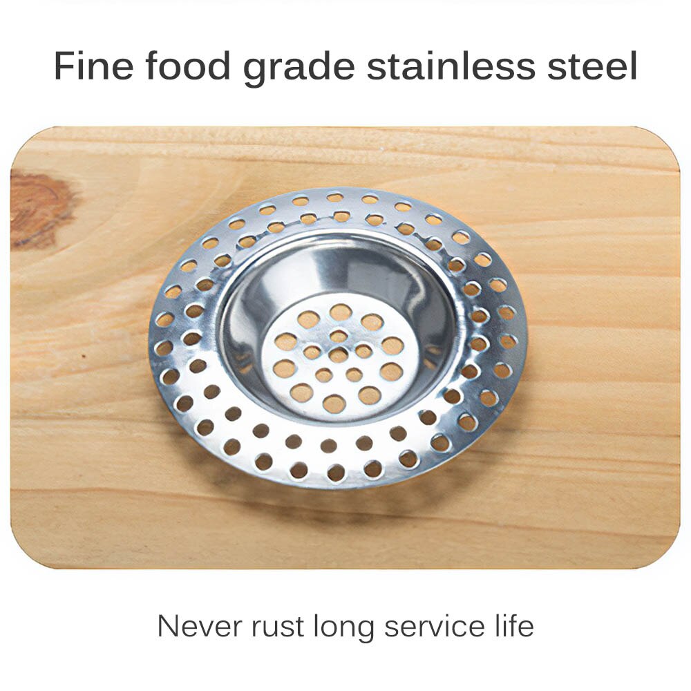 stainless steel sink strainer waste plug Sink filt... – Grandado