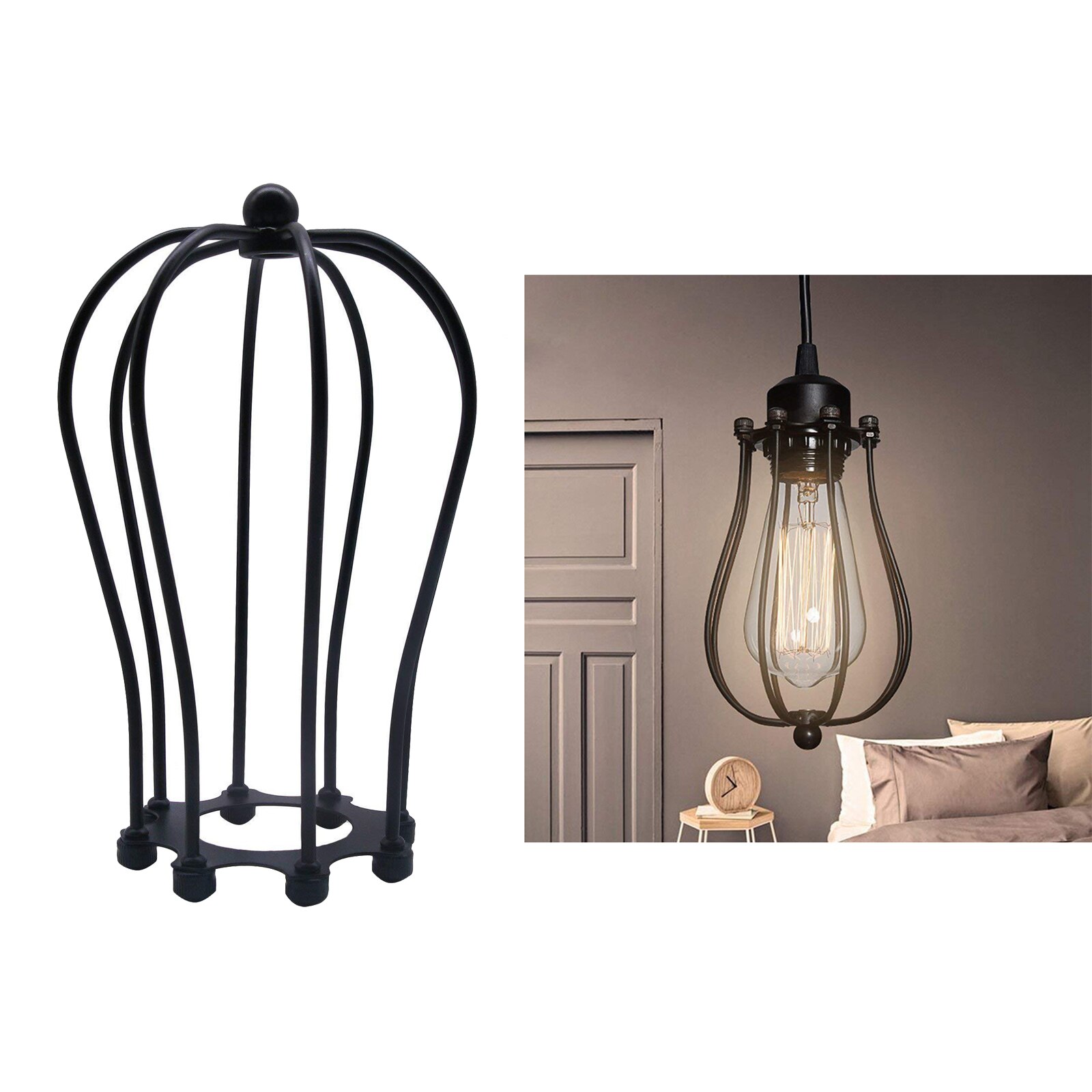 Metal Guard for Ceiling Lamp, Pendant String Light... – Vicedeal