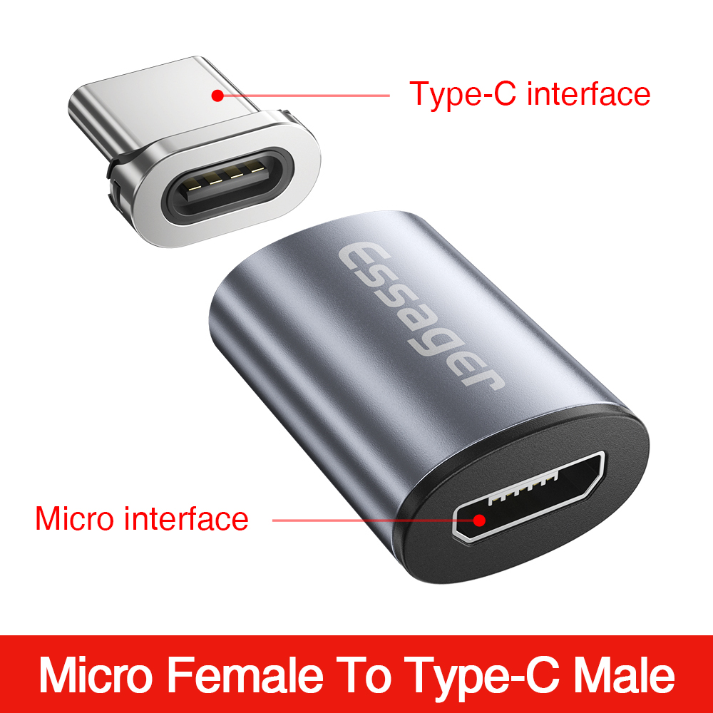 Essager Micro USB Magnetic Adapter Magnet Micro US... – Vicedeal