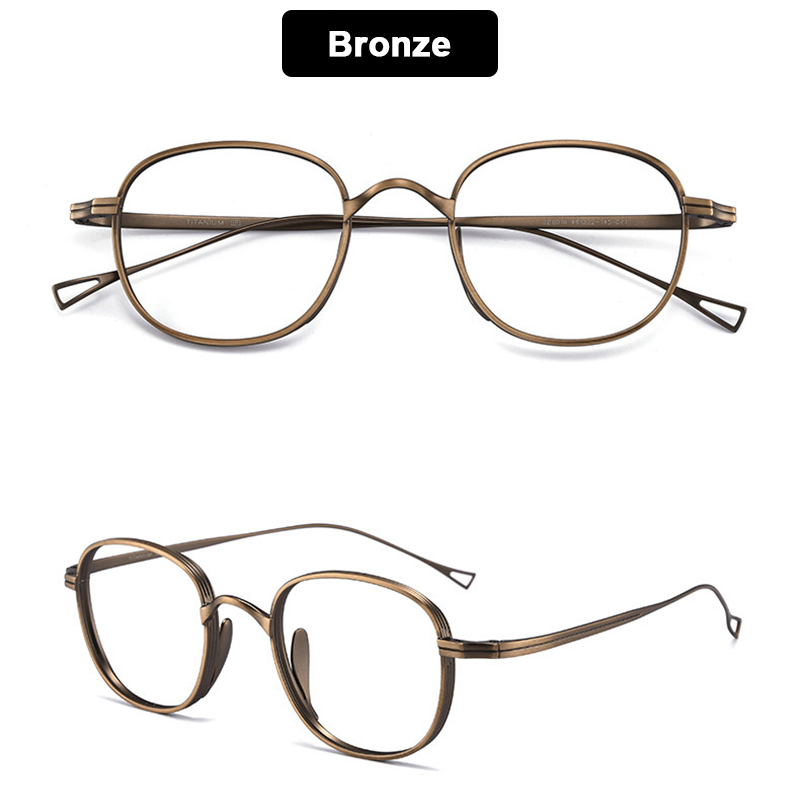Japan Style Retro Glasses Pure Titanium Handmade L... – Grandado