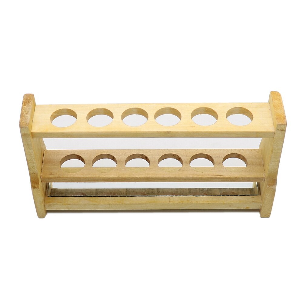6 Hole Wooden Colorimetric Test Tube Rack Thick Wo... – Grandado