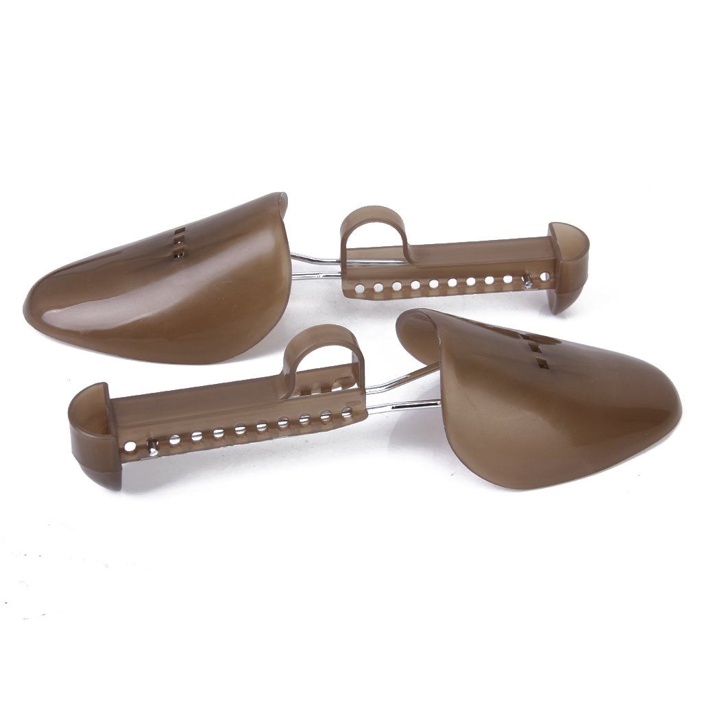 DCOSHot Style1 Pair of Adjustable Plastic Shoe Tre... – Grandado