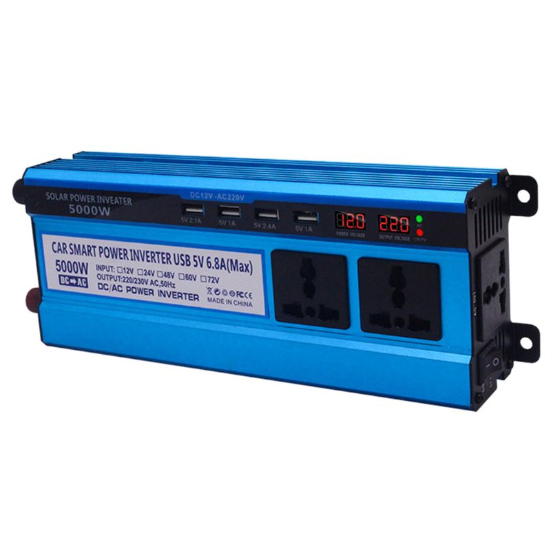 Solar Inverter DC 12V 24V to AC 220V 500W 3000W 40... – Vicedeal