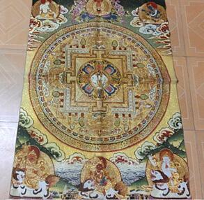 Tibetan Nepal Silk Embroidered Thangka Tara Tibet ... – Grandado