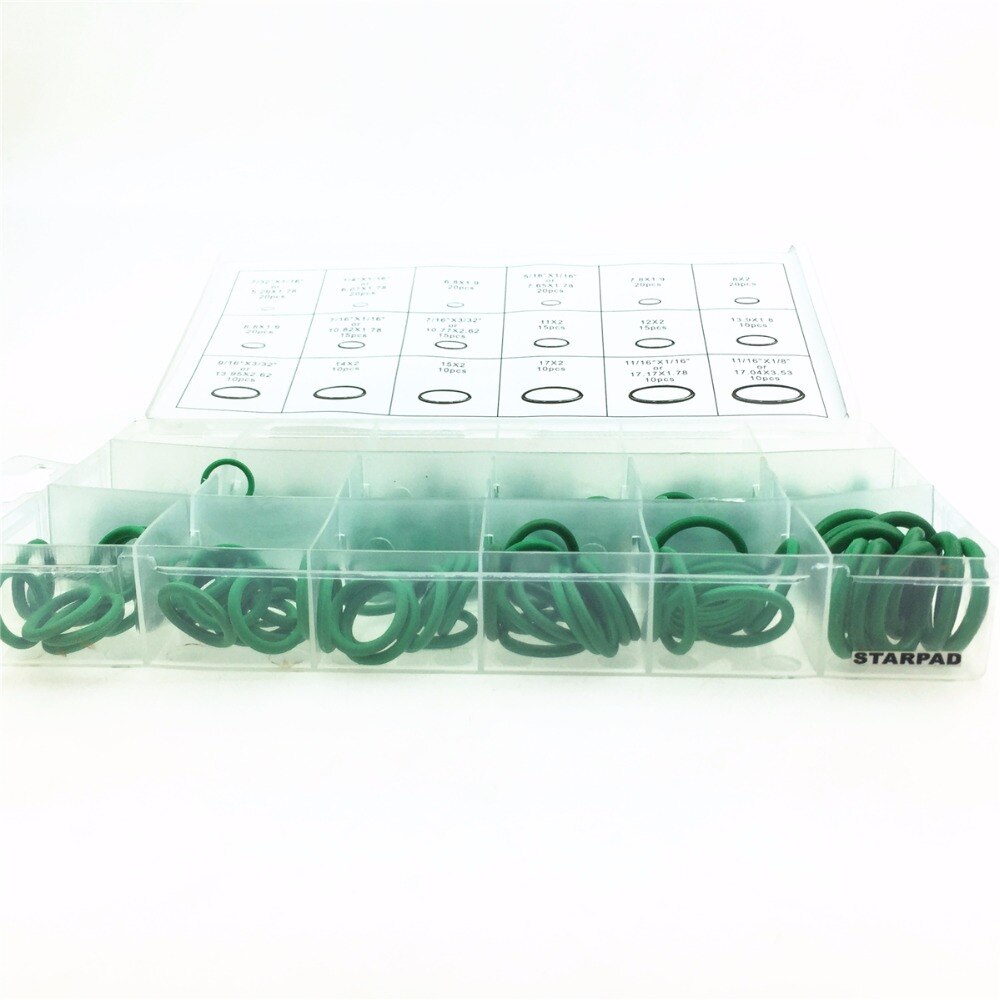 Airconditioning 270Pcs Rubber O-Ringen Rubber Koel... – Grandado