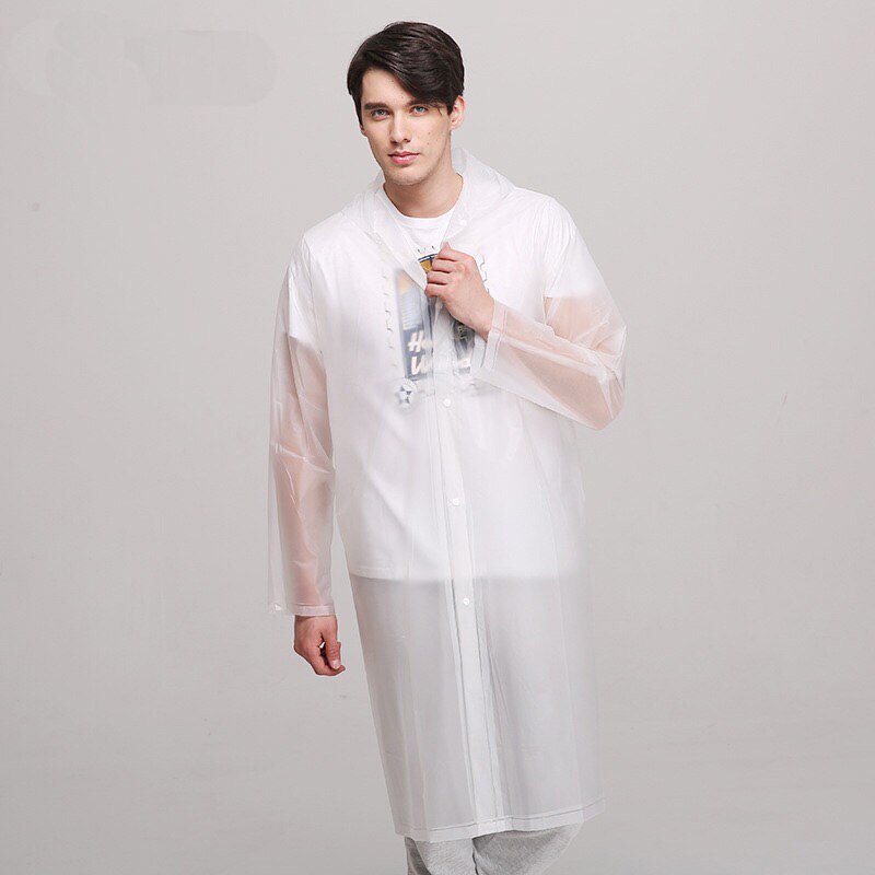 Universal Transparent Men Raincoat Rain Cover Ponc... – Grandado