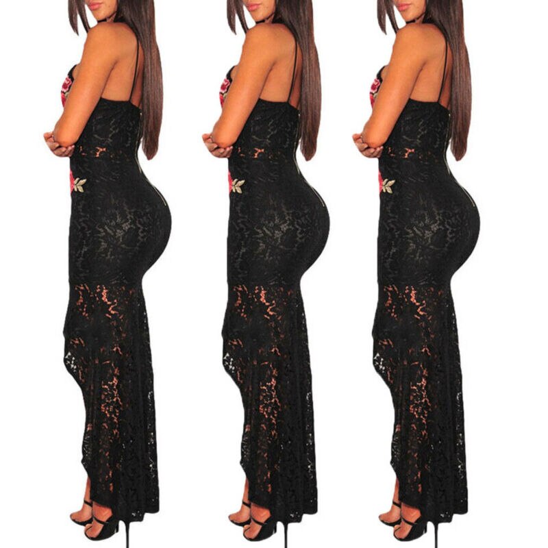 Women Formal Wedding Bridesmaid Evening Party Long Grandado