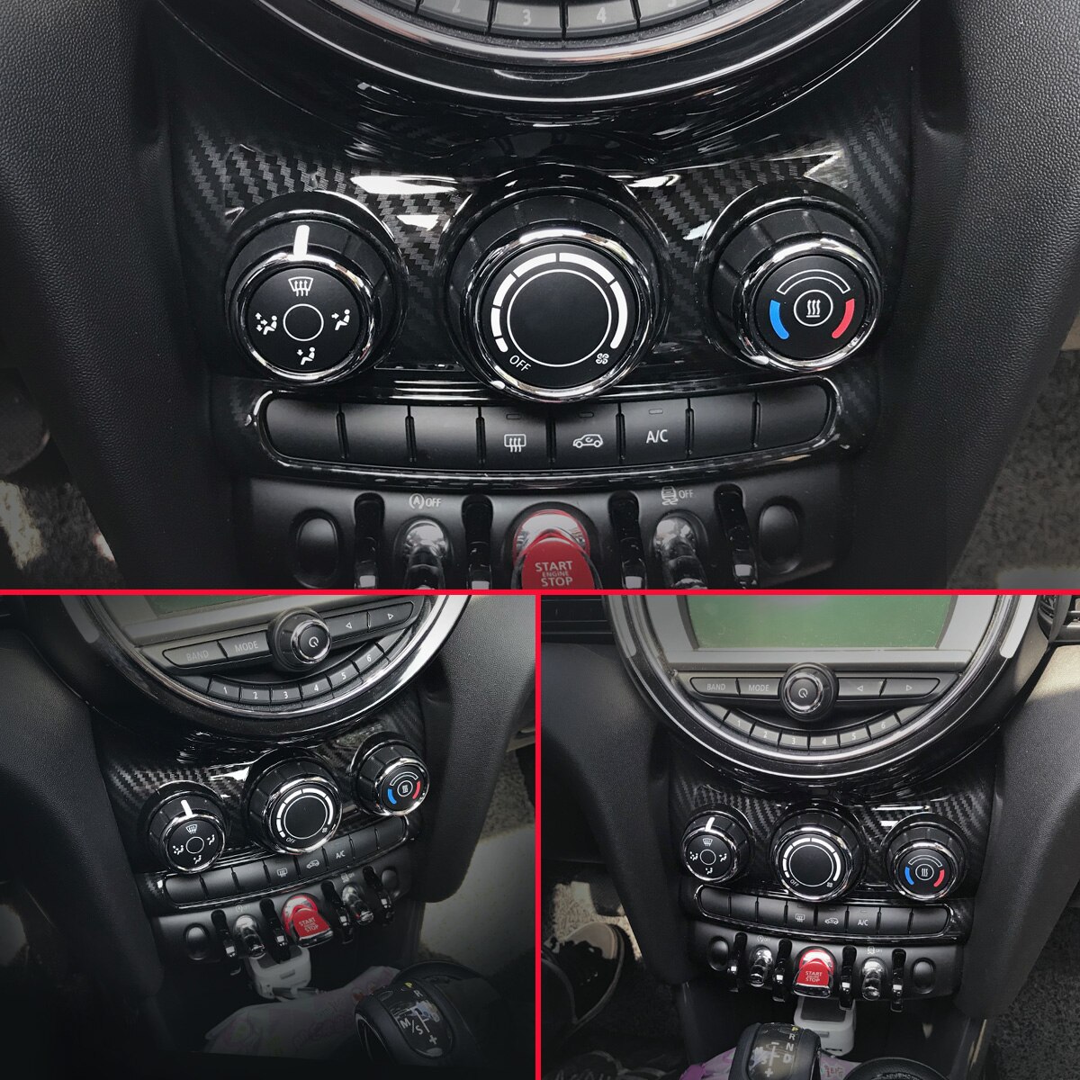 For Mini F55 F56 F57 Dashboard A/C Air Condition S... – Vicedeal