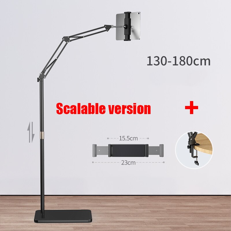 Ipad Holder Stand Adjustable 180cm Liftable Foldab... – Grandado