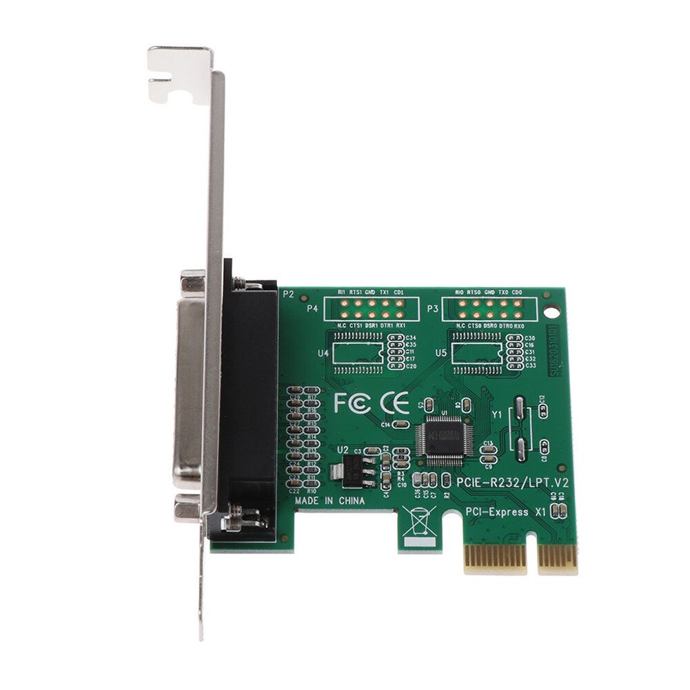 PCI-E To LPT 25pin Parallel PCI Adapter Expansion ... – Grandado