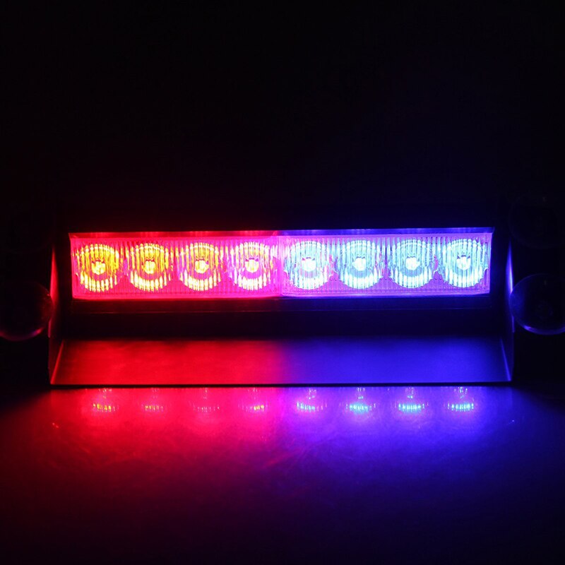 4/8 LED Red/Blue Yellow Blue Car Police Strobe Fla... – Vicedeal
