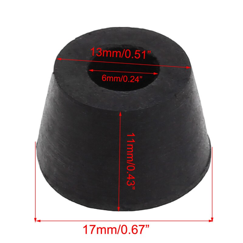 20 Pcs Rubber Instrument Case Non-slip Cabinet Box... – Vicedeal