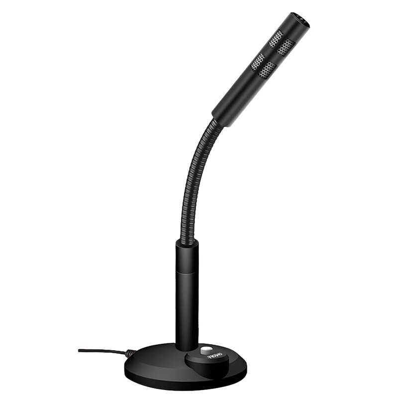Pc-microfoon plug-and-play 3.5mm home studio omnid... – Vicedeal