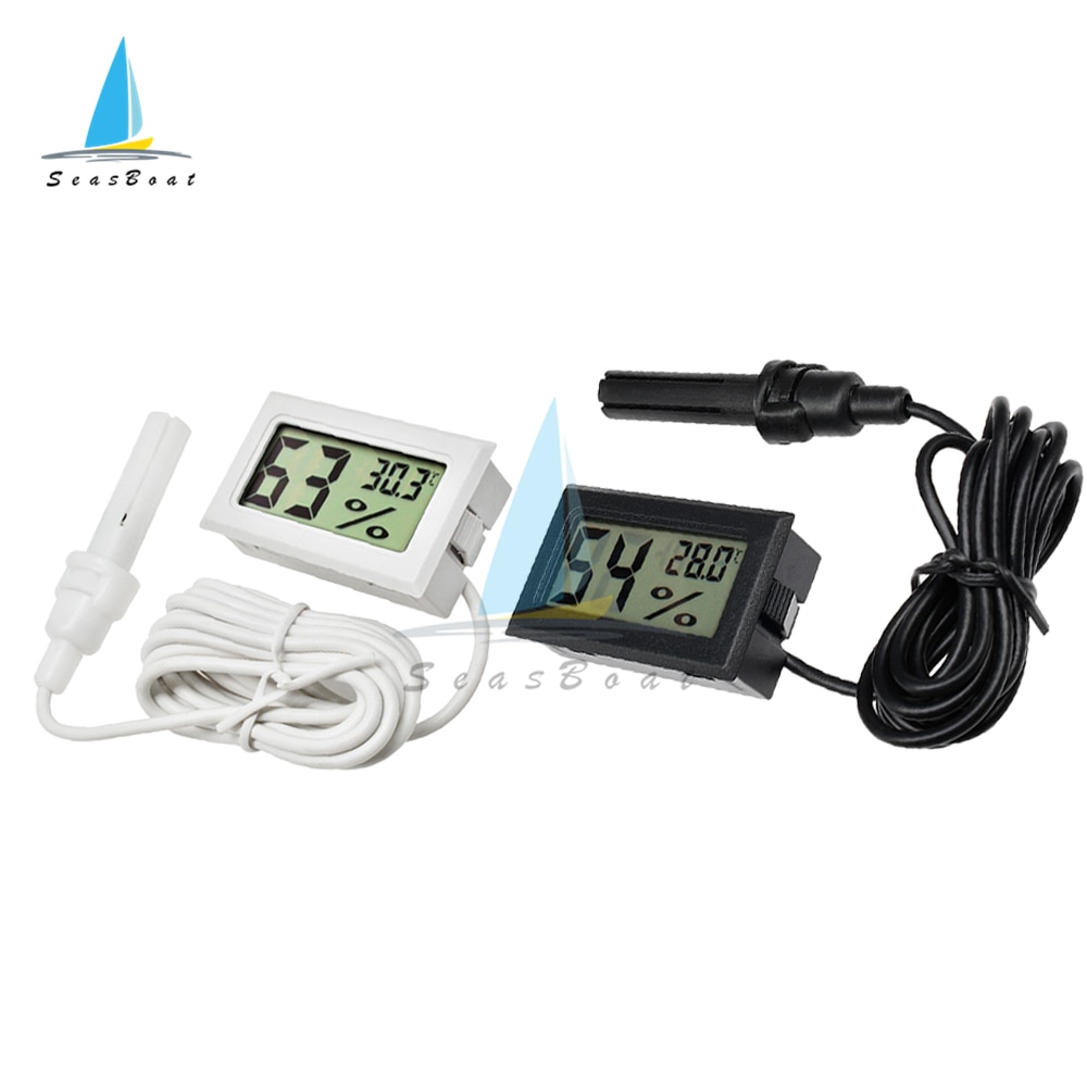 Mini LCD Digital Thermometer Hygrometer Thermostat... – Grandado