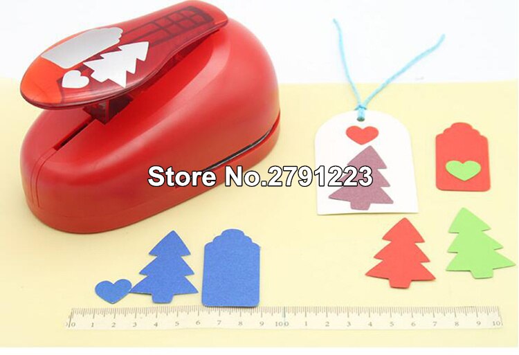 Handmade Hole Puncher Large Christmas tree tag hea... – Grandado