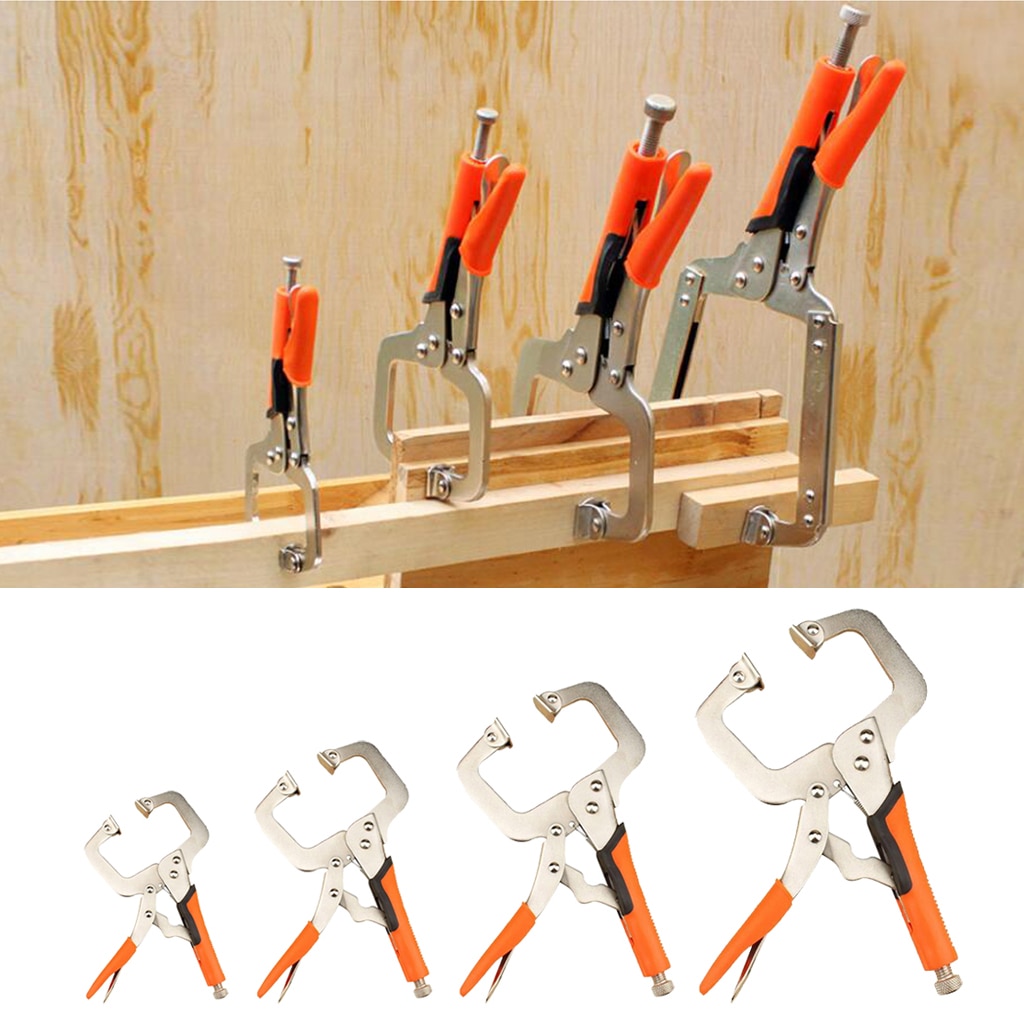 HSS C Clamp Vise Grips Locking C Clamp Pliers Lock... – Grandado