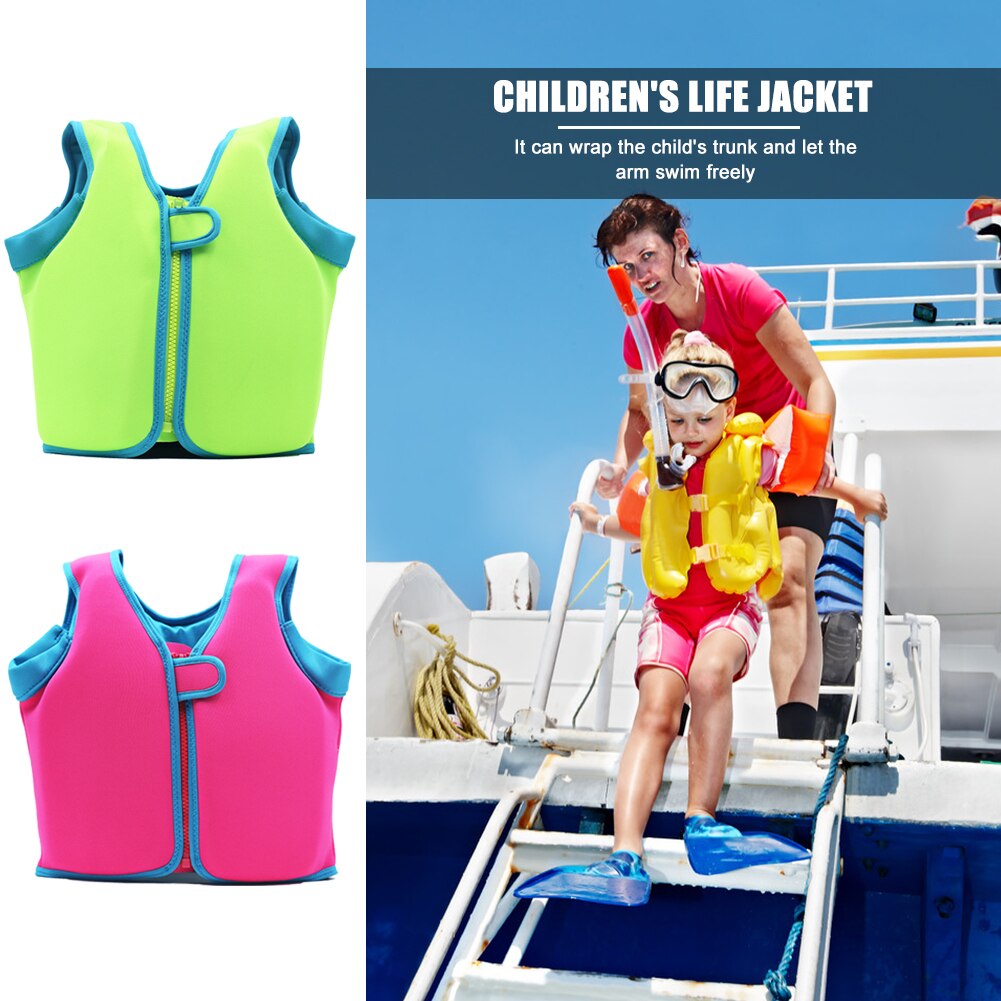 Kinderen Zwemmen Vest Leren Om Zwemt Neopreen Floa... – Grandado