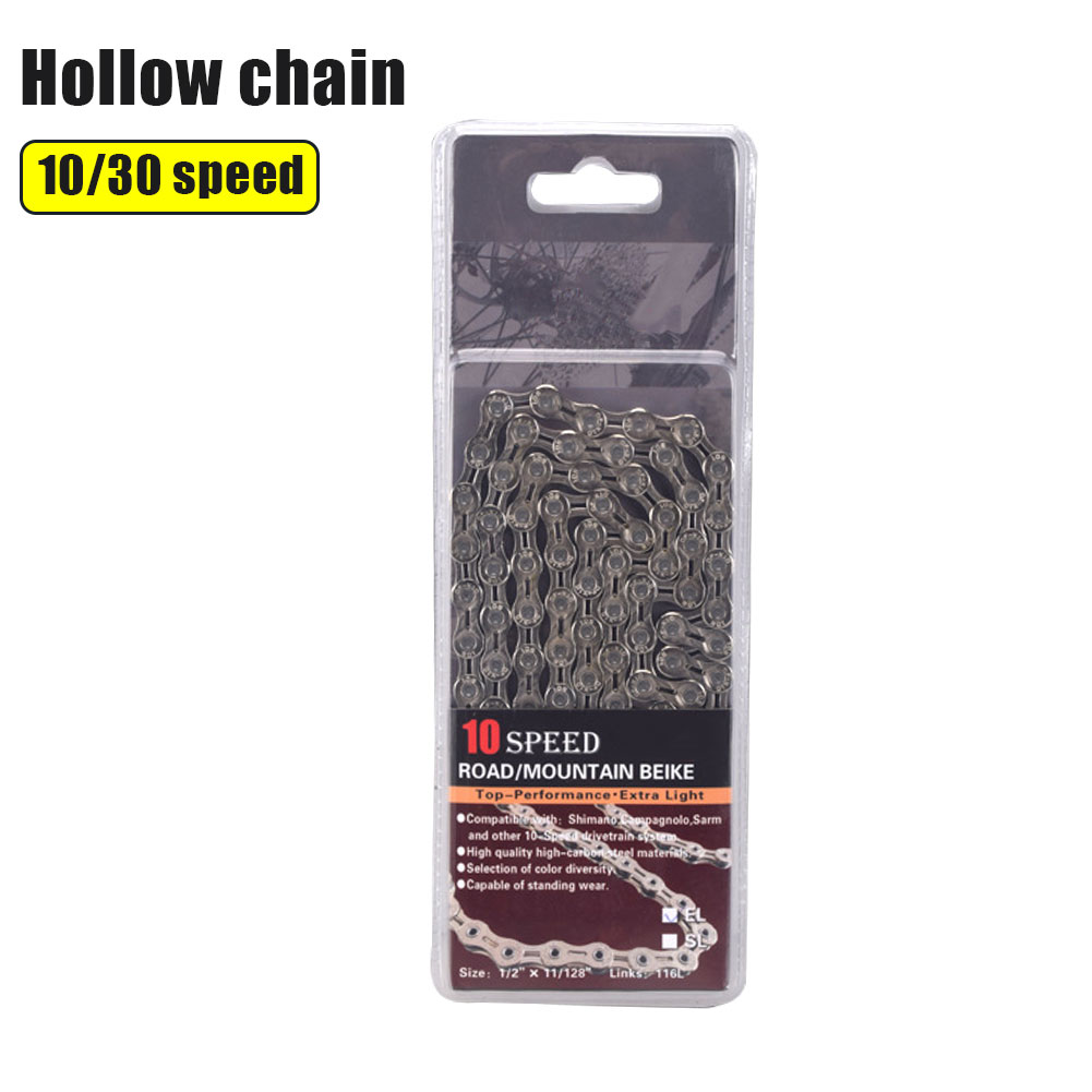 MTB Bicycle Chain 9/10 Speed Hollow Ultra Light 27... – Vicedeal