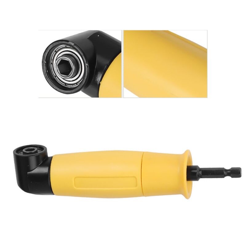 90 Degree Right Angle Drill Chuck Universal Bit Dr... – Vicedeal