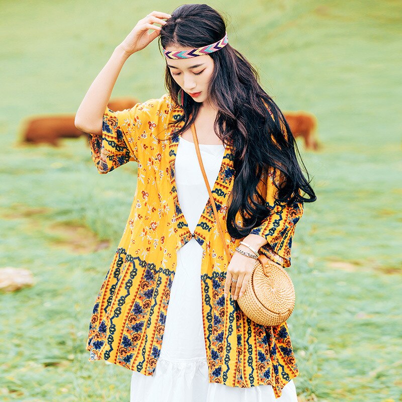 Women Medieval Vintage Casual Beach Robe Gown Trav... – Vicedeal