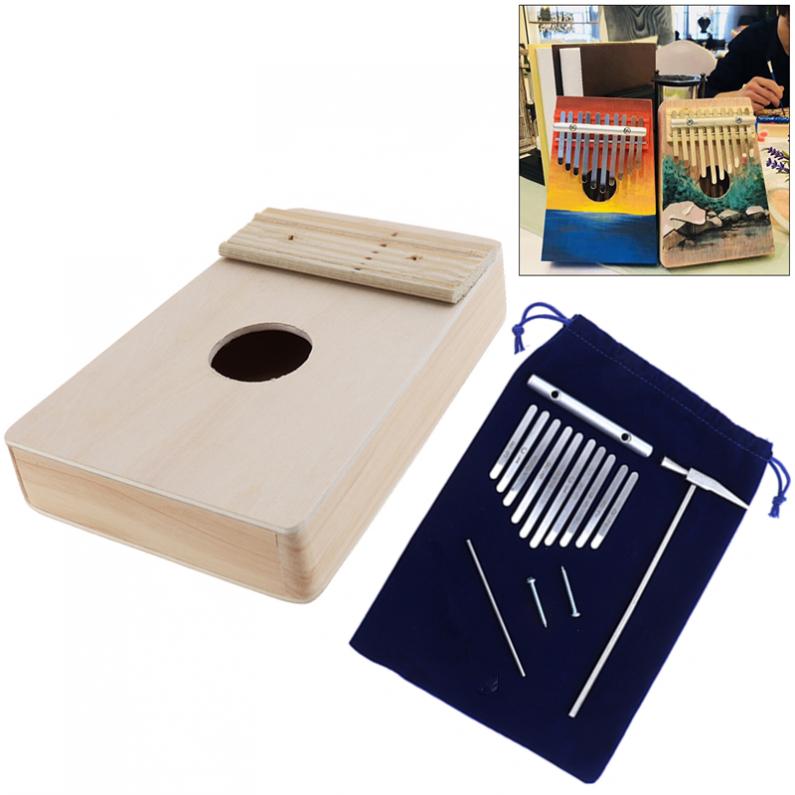 SLADE 10/17Key Kalimba DIY Kit Mahogany Thumb Pian... – Grandado