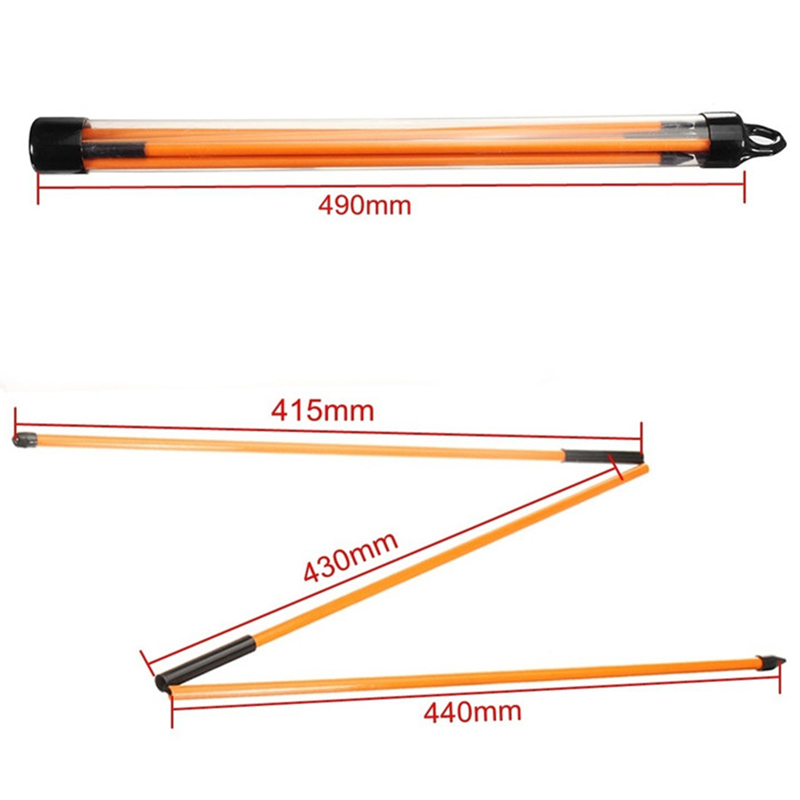 2Pcs Golf Alignment Sticks Fiberglass Training Aid... – Grandado