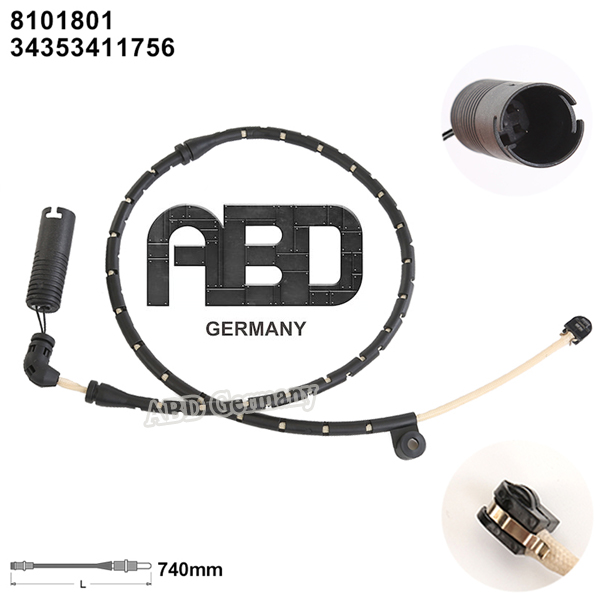 Abd tyskland bremseklods slidsensor for + bag 3435... – Grandado