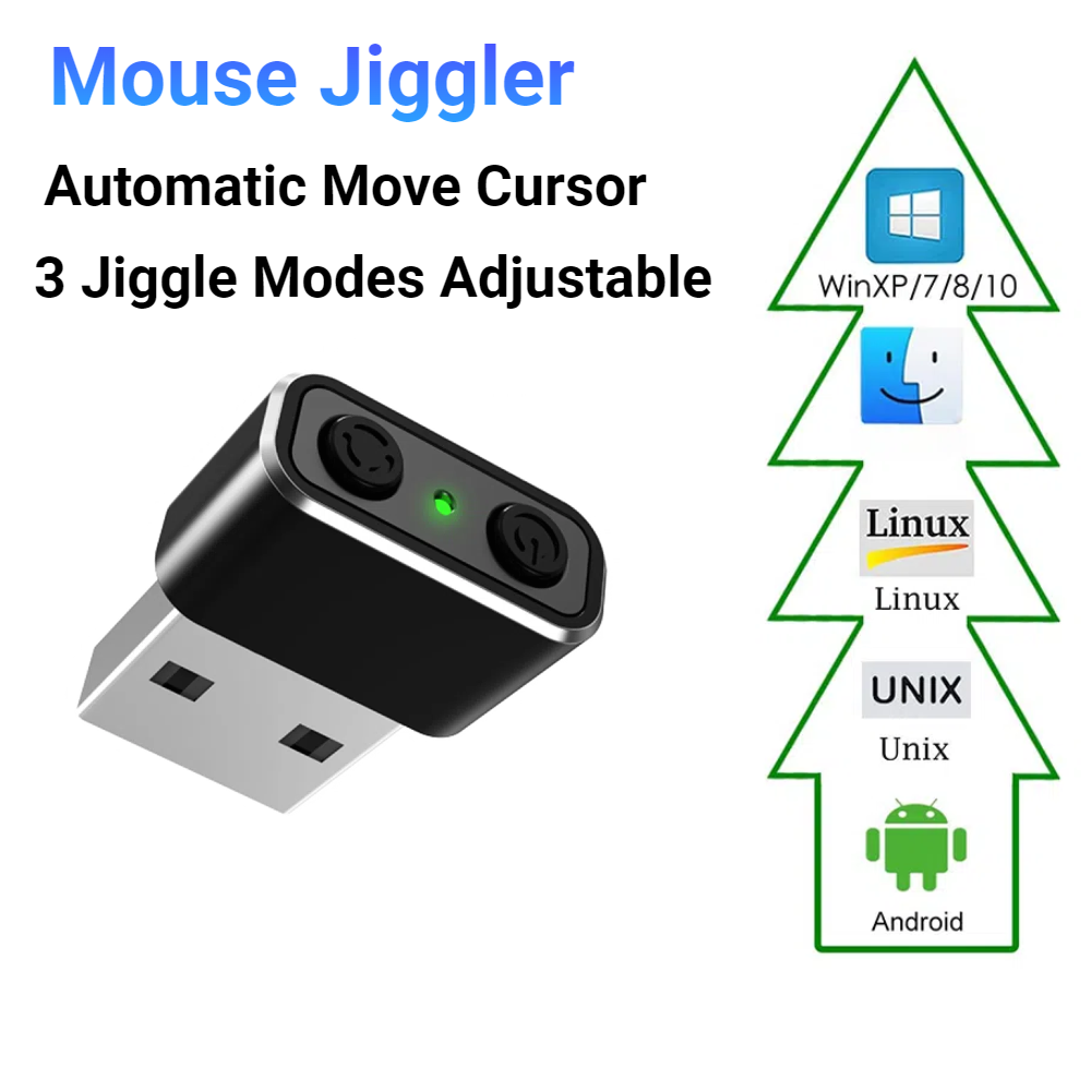 Undetectable Mouse Jiggler 5V 1A Movement Simulati... – Grandado