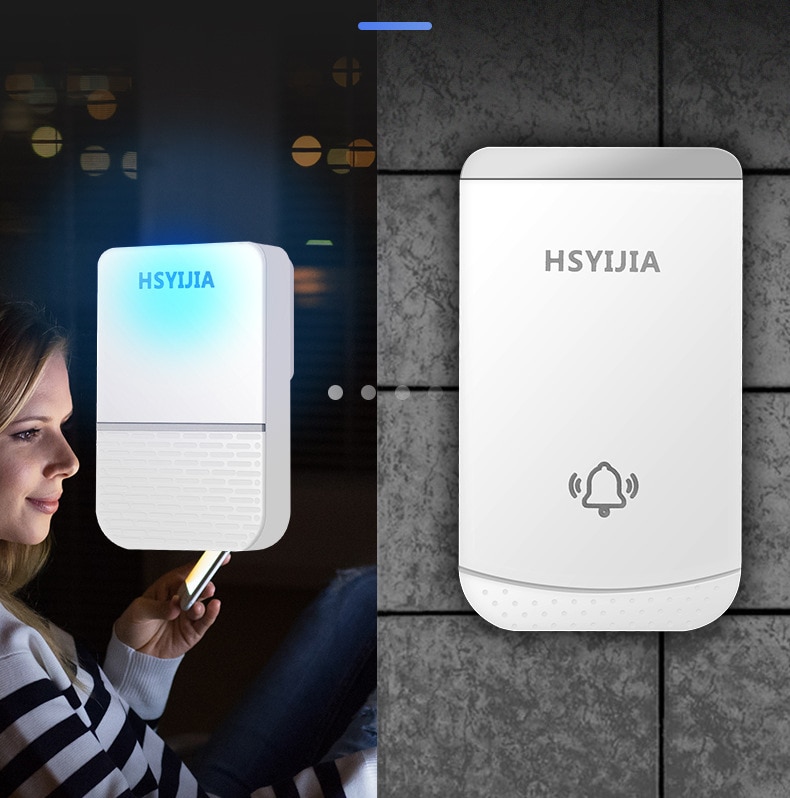 Wireless Doorbell Waterproof 300M Remote US EU UK ... – Grandado