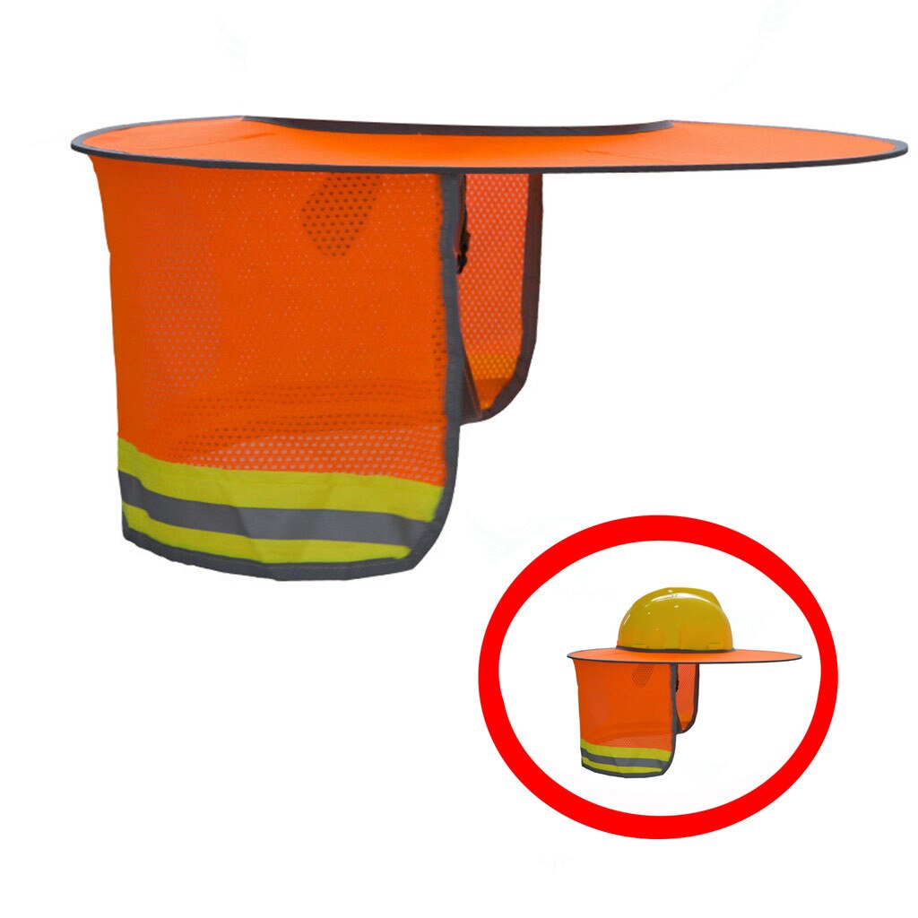 Yellow Orange Hat Outdoor Construction Safety Hard... – Grandado