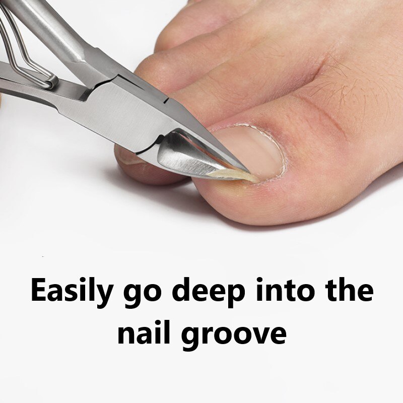 Stainless Steel Toe Nail Nipper Cutter Clipper Ing... – Vicedeal