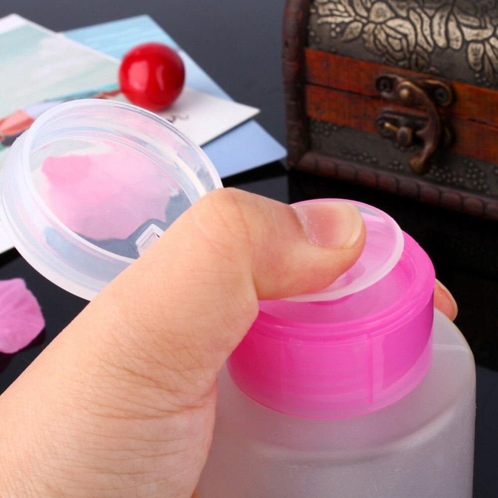 brand 60ml nail art empty pump bottle reusable con... – Grandado