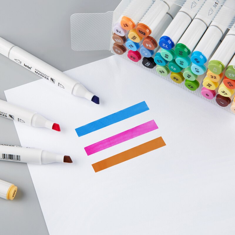 68 farben Copic Marker Skizze Gemalt finecolour Ma... – Vicedeal