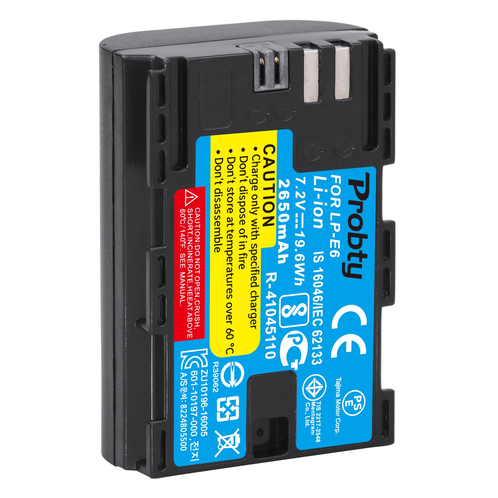 2650mAh LP-E6 LPE6 LP-E6N Battery for Canon EOS 5D... – Grandado