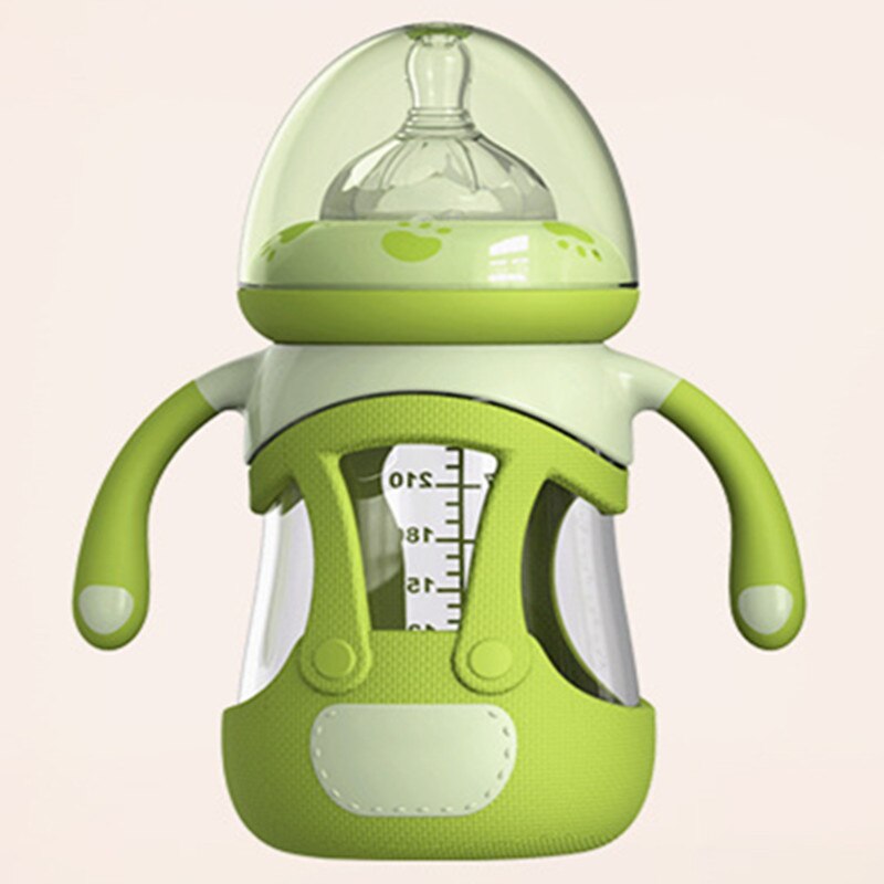 240Ml Glas Baby Fles Siliconen Volledig Automatisc... – Grandado