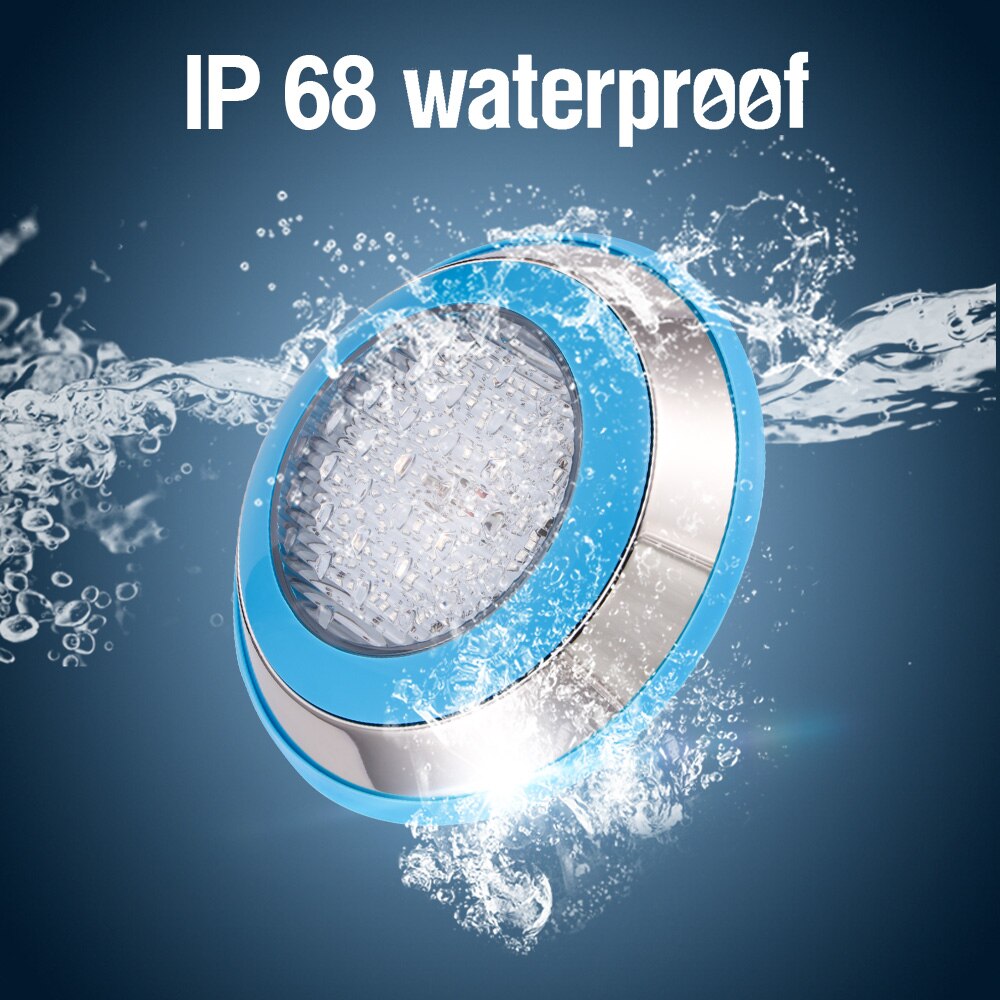 24 LED Underwater Swimming Pool Light Multi-Color ... – Grandado