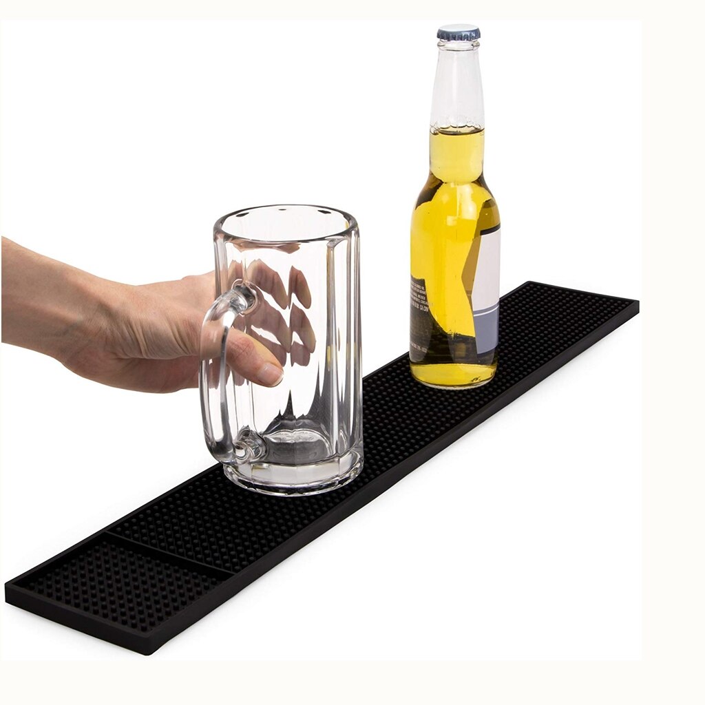 Rubber Beer Bar Runner Drip Mat Service Rail Mat W... – Grandado
