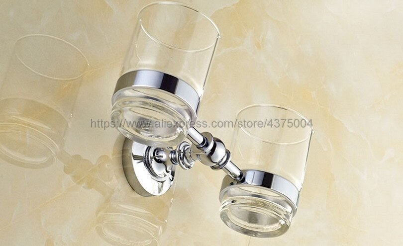 Luxury Bathroom Polished Chrome Toothbrush Holder ... – Grandado